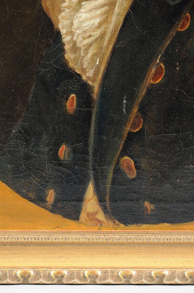 Thomas Beach - Thomas Beach (Attr) 18th Century Portrait Oil Painting ...