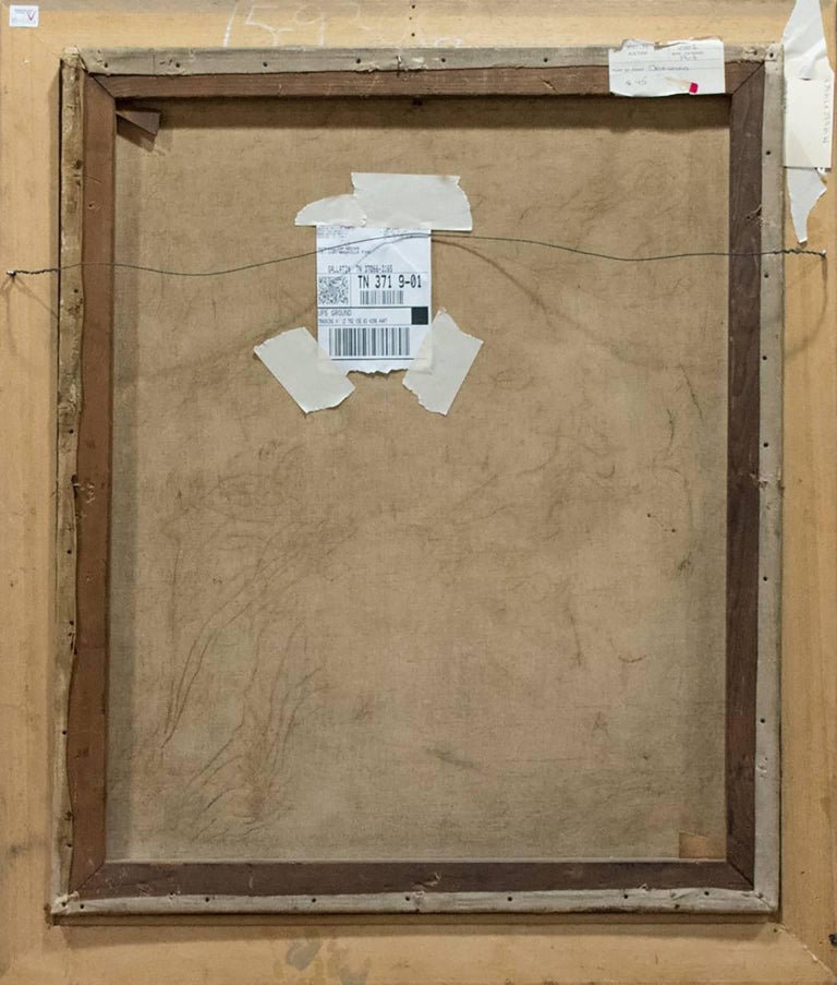 Thomas Beach - Thomas Beach (Attr) 18th Century Portrait Oil Painting ...