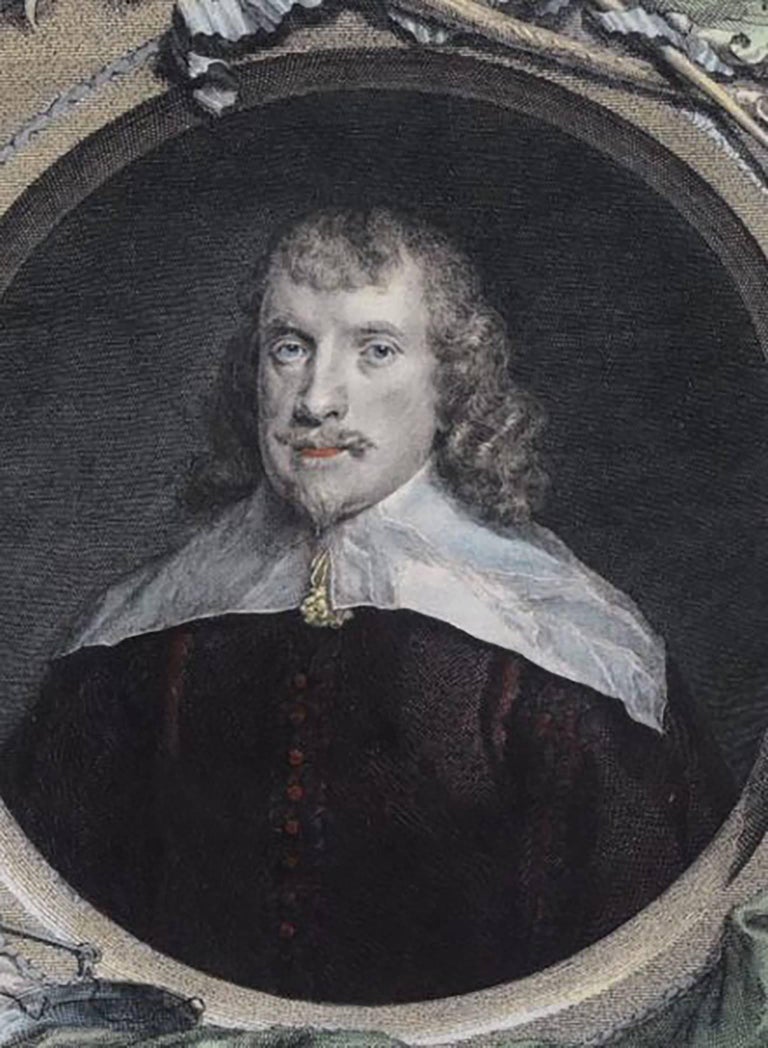 George Vertue - Two Remarkable 18th Century Hand Colored Engravings at ...