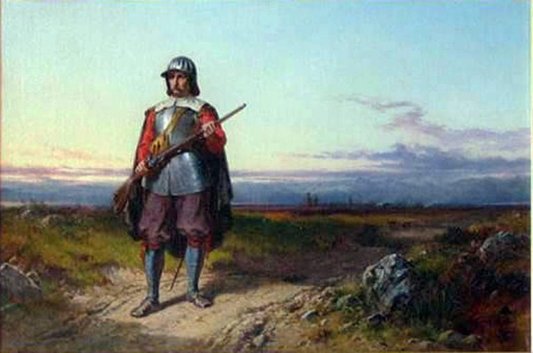 John Adam Houston - The Sentry For Sale at 1stDibs