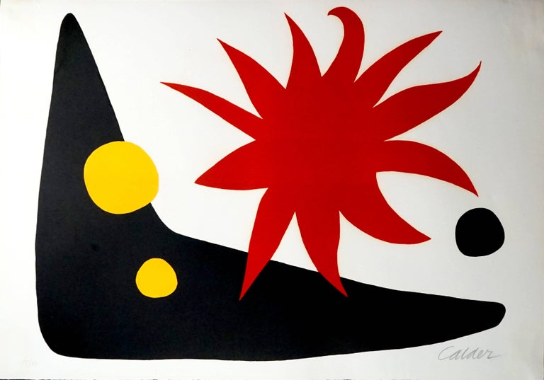 Alexander Calder - The Red Sun (Le soleil rouge) at 1stDibs
