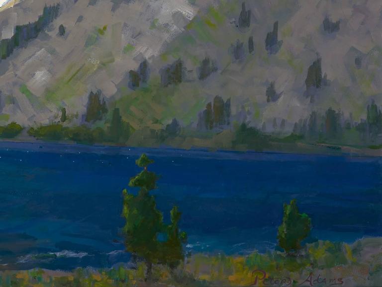 Peter Adams - Windy Afternoon, Convict Lake; Sierra Nevada For Sale at ...