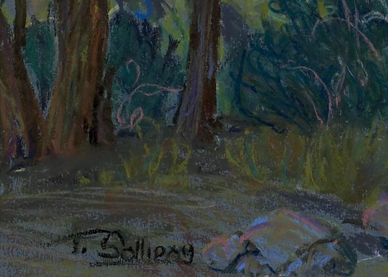Tim Solliday - Twilight Colors; San Gabriel Mountains at 1stDibs