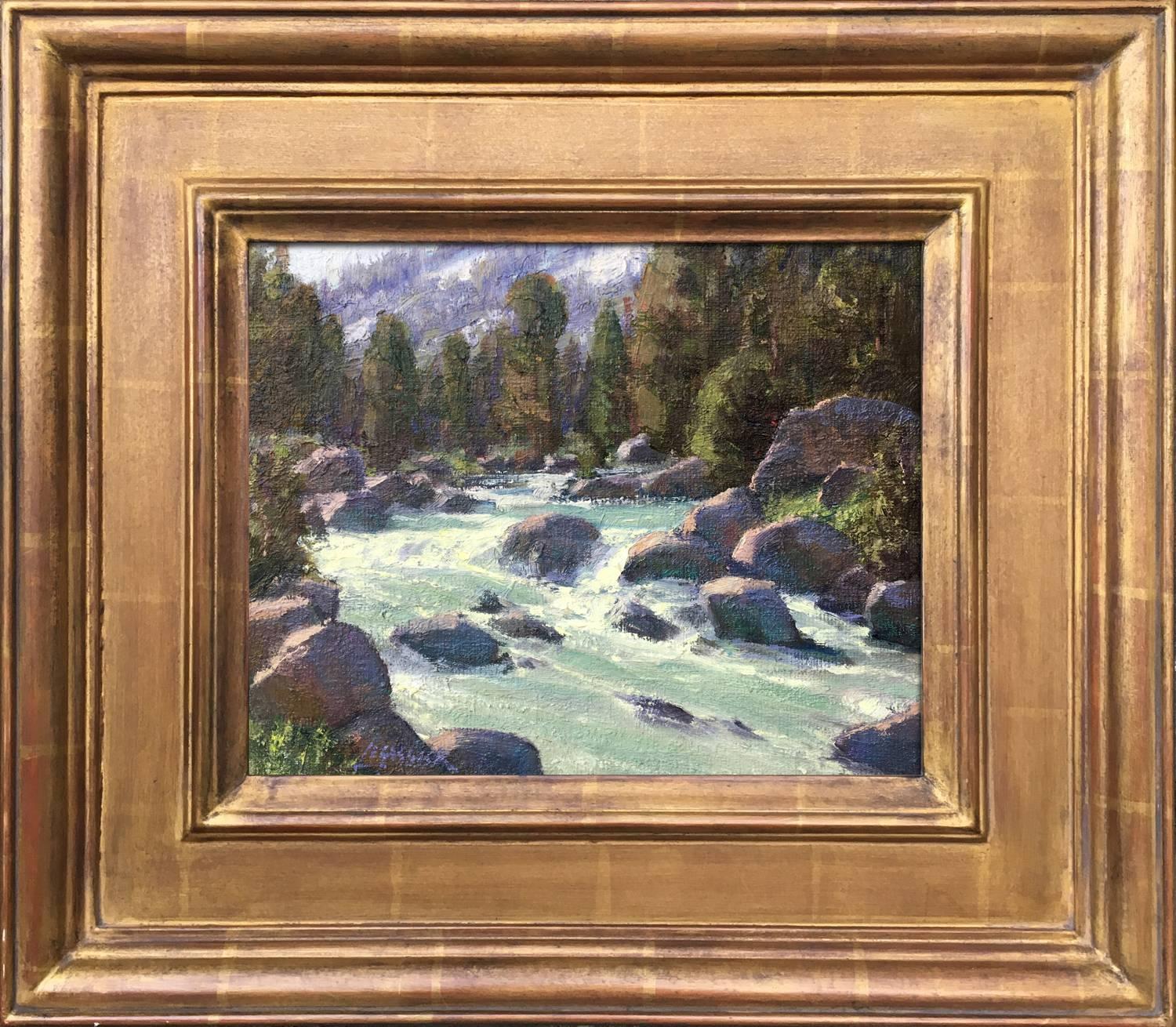 Jean LeGassick - Spring Runoff; Carson River, Hope Valley, California ...