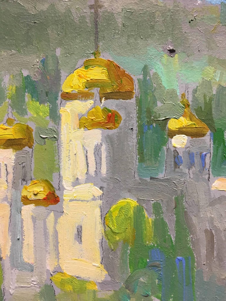 Peter Adams - View of the Church of the Visitation from the Church of ...