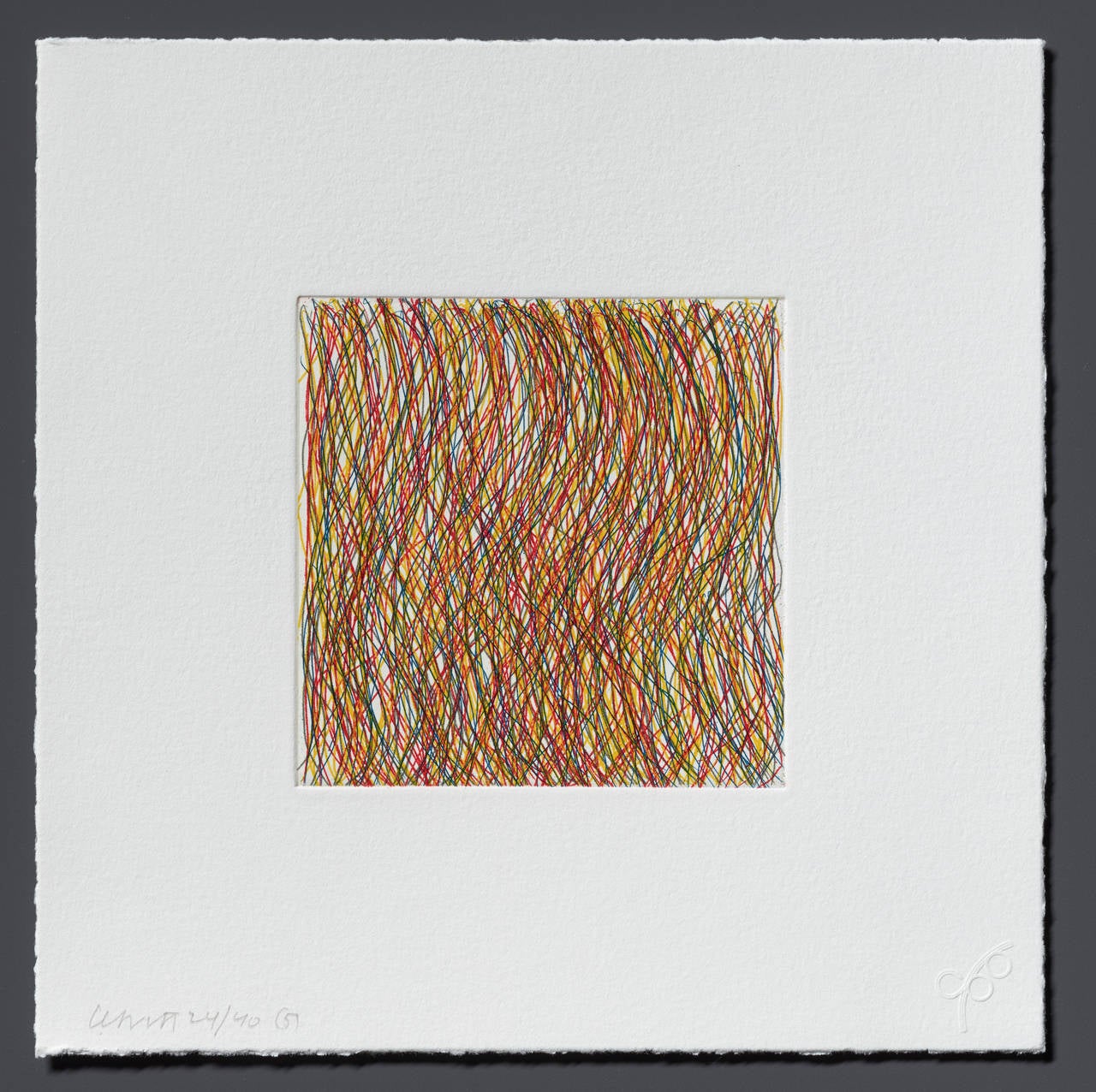 Sol LeWitt - Eight Small Etchings / Color For Sale at 1stDibs
