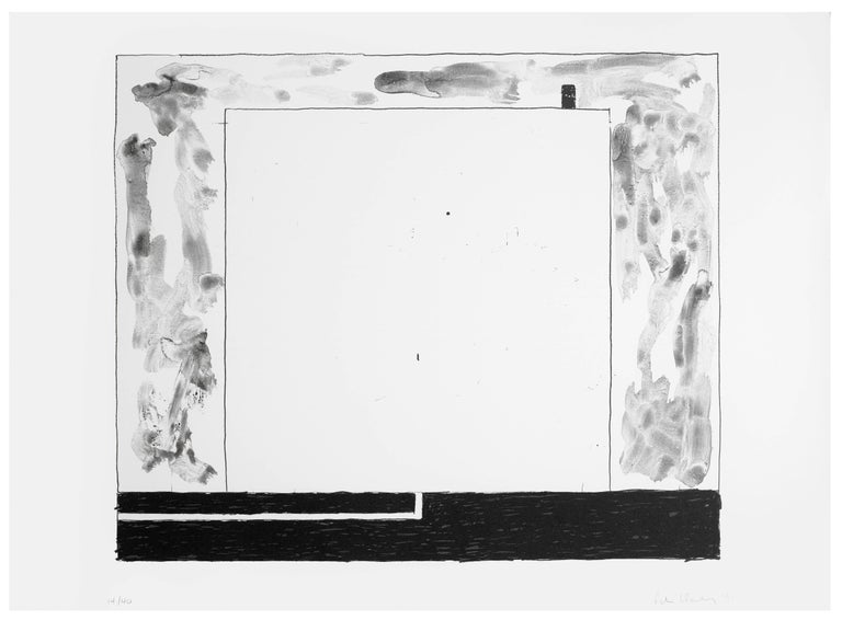 Peter Halley - Untitled Number 2, Cell with Conduit and Smokestack For ...