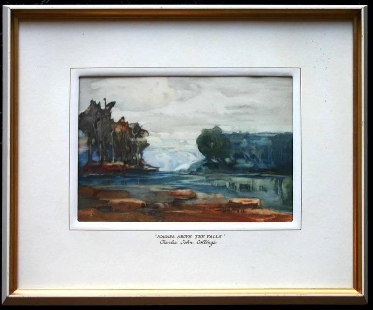 Charles John Collings - Niagara, Above the Falls For Sale at 1stDibs