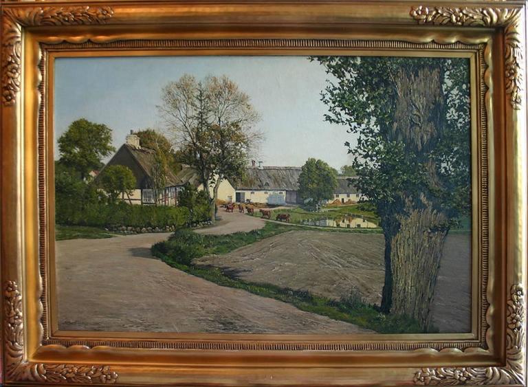Ole Ring - Home from the Pasture For Sale at 1stDibs
