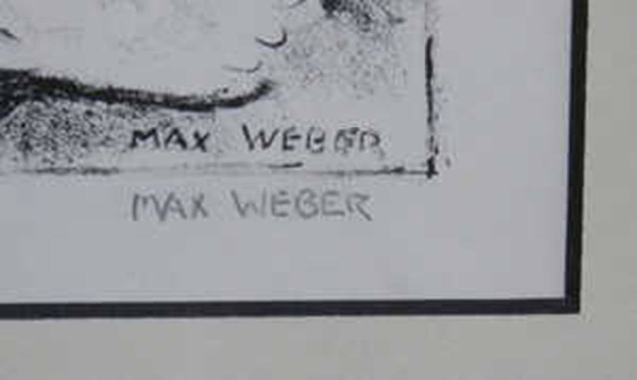 Max Weber - Mother and Child For Sale at 1stDibs