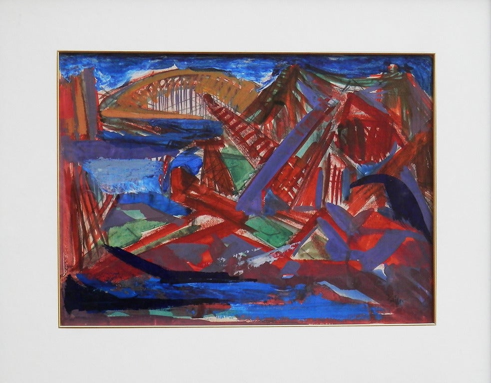 Josef Presser - Bridge For Sale at 1stDibs
