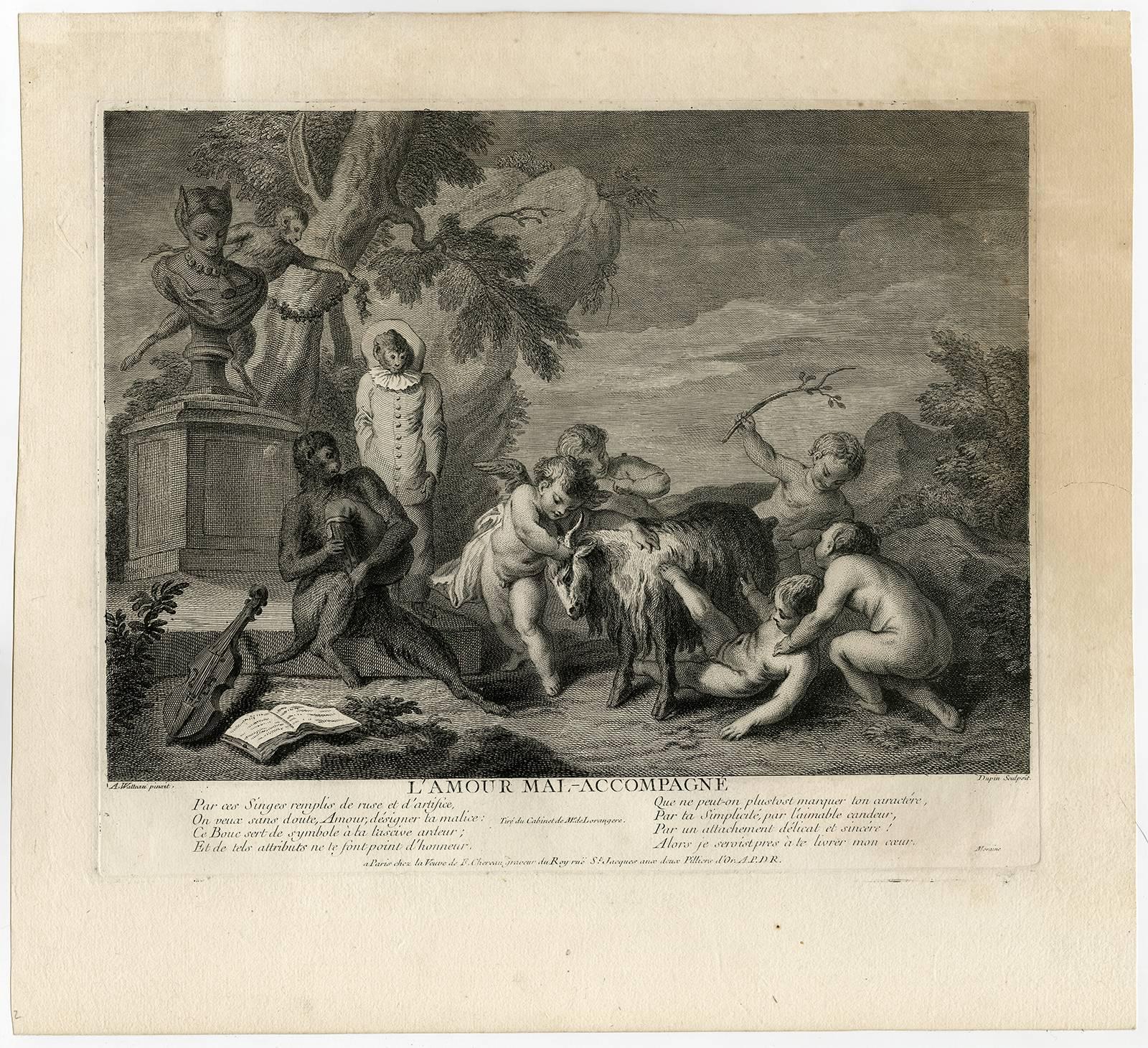 Pierre Dupin - L'amour mal-accompagne. at 1stDibs | pierre dupin