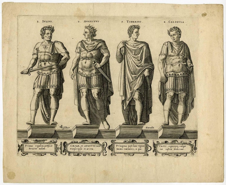 Unknown - Iulius, Augustus, Tiberius, Caligula. at 1stDibs