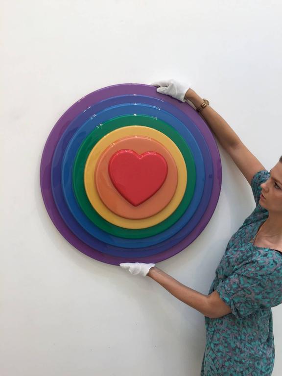 Peter Blake - Rainbow Target For Sale at 1stDibs