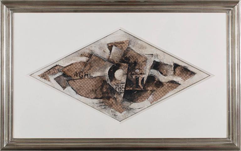Robert Marc - Cubist Composition For Sale at 1stDibs