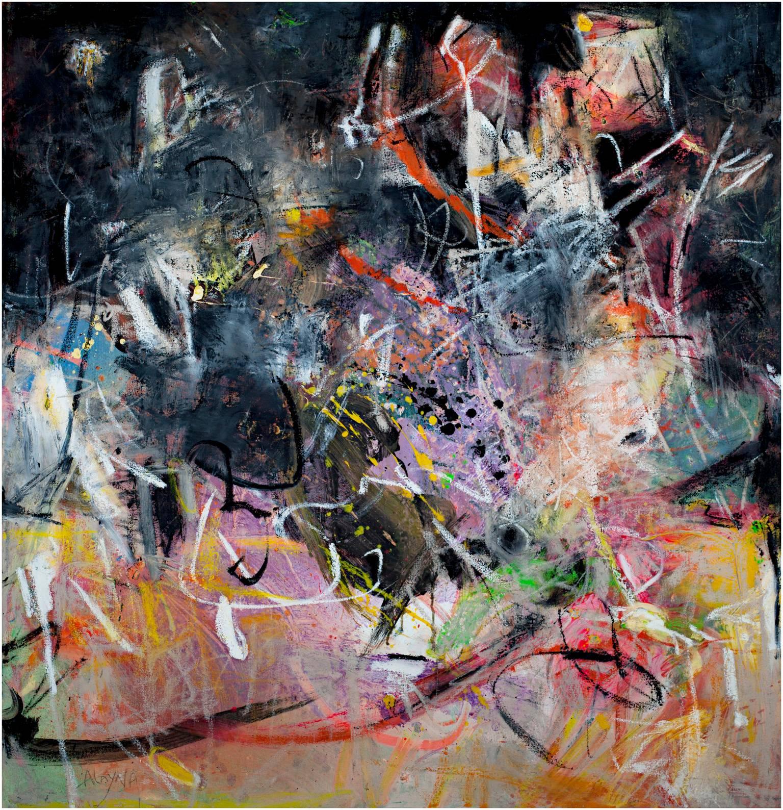 Isaiah Gerard Calleja - Superb Original British Expressionist Abstract ...