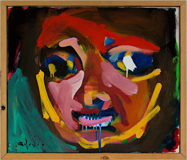 Matthew Schaefer - "Puck, " Oil on Canvas signed by Matthew Schaefer ...