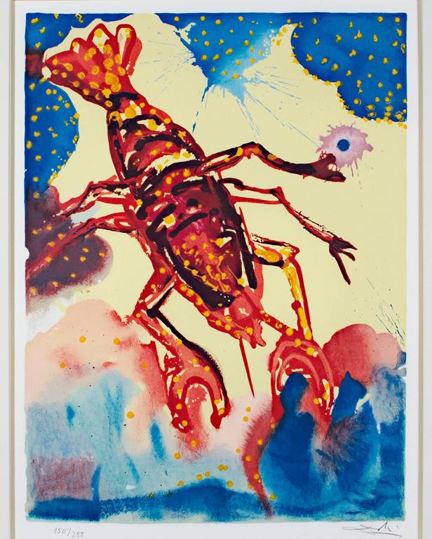 Salvador Dalí­ - Signs of the Zodiac Series: Cancer at 1stDibs