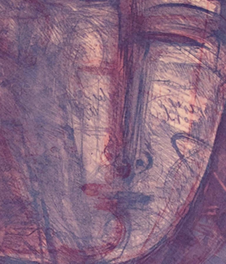 Charles Dwyer - "Untitled, Ed: 56/95" a Three Color Lithograph by ...