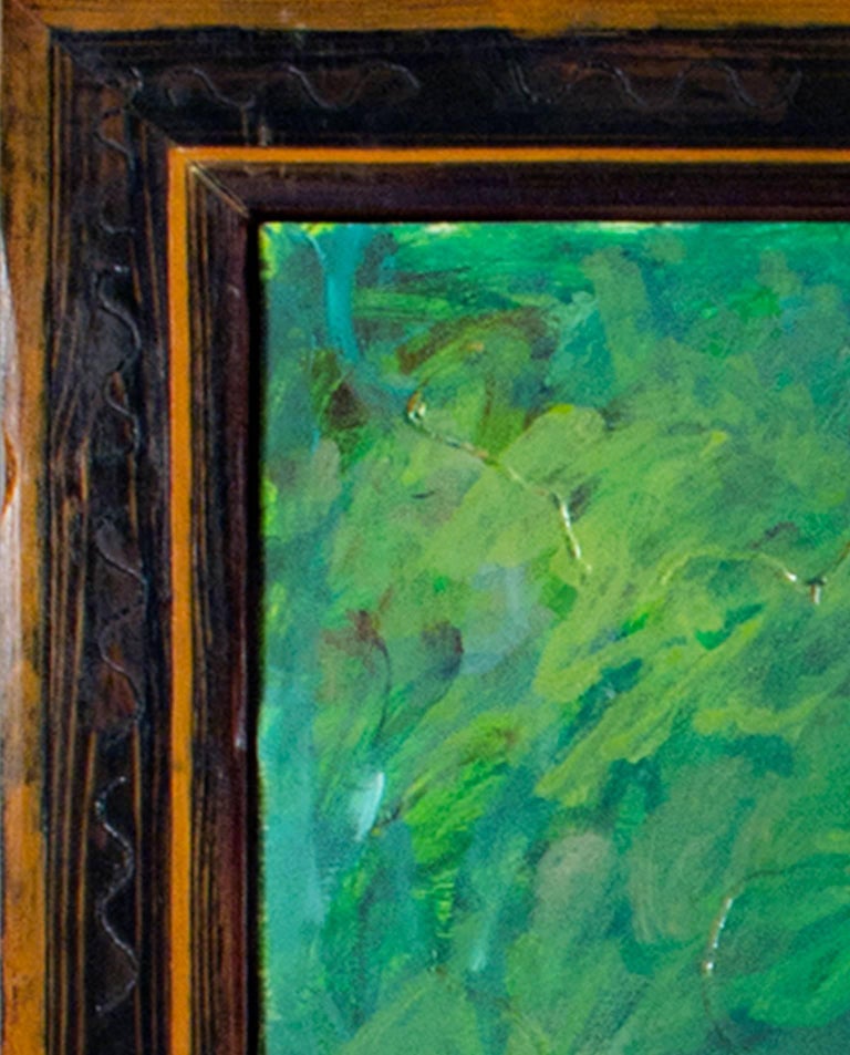 Robert Richter - "Velvet Highway (Hwy. K)," Oil on Wood signed on Verso ...