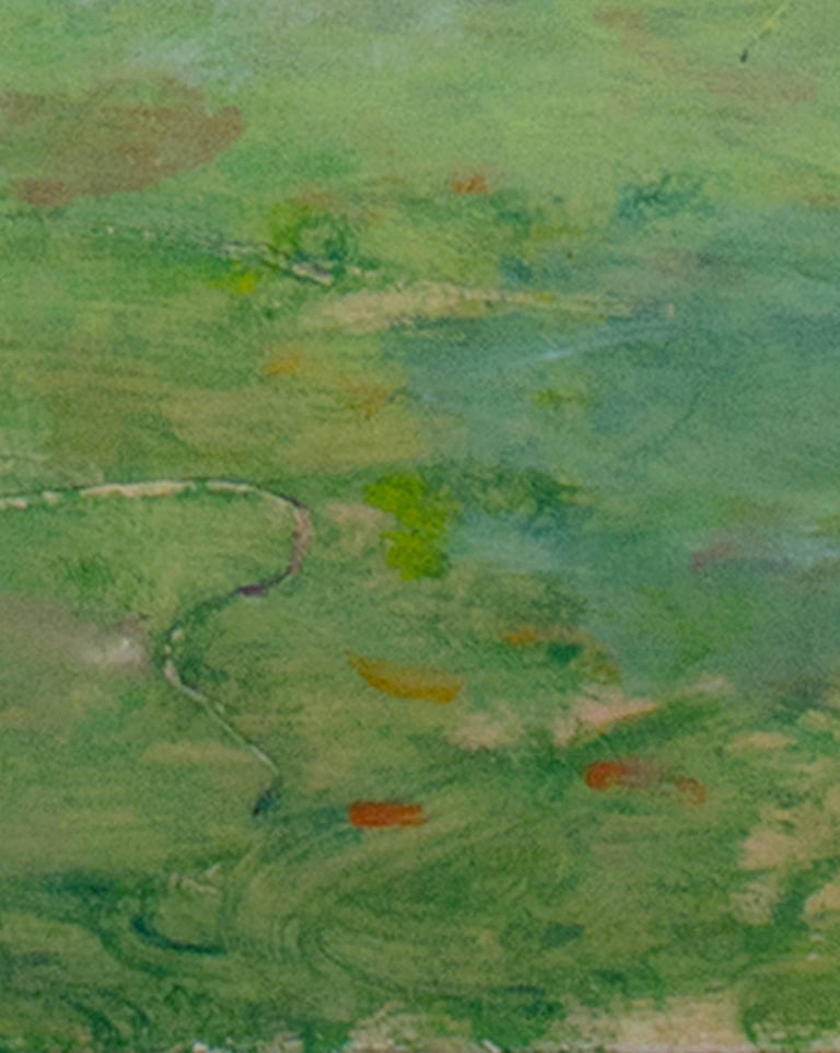 Robert Richter - "Touch of Spring," Oil on Wood signed by Robert ...