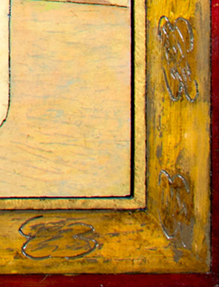 Robert Richter - "Aloe," Oil on Wood Still Life signed by Robert ...