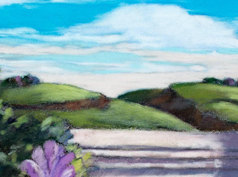 Victoria Ryan - "Garden of ZM 16," Pastel on Paper signed by Victoria ...