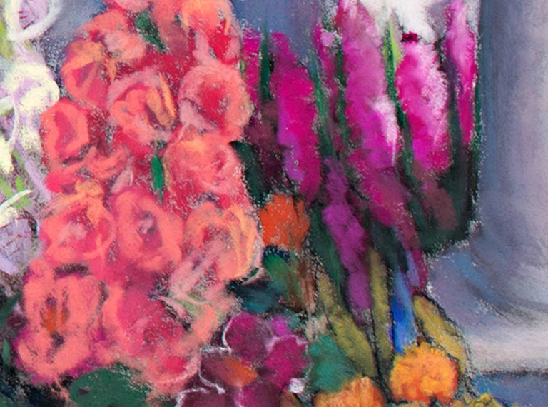 Victoria Ryan - "Garden of ZM 16," Pastel on Paper signed by Victoria ...