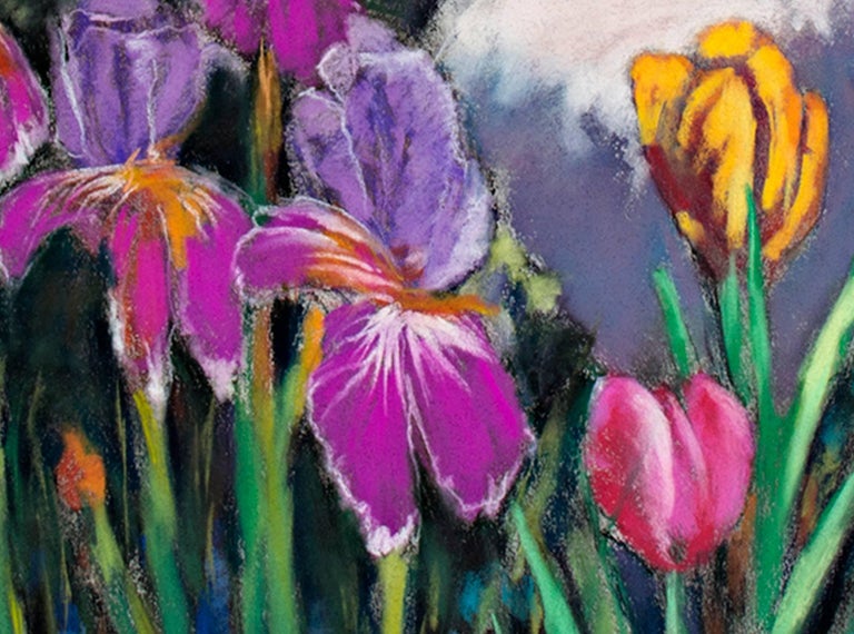 Victoria Ryan - "Garden of ZM 16," Pastel on Paper signed by Victoria ...