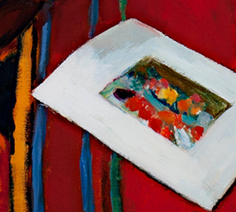 Warren Brandt - "Papaya and Mexican Pitcher," Oil on Canvas Still Life ...