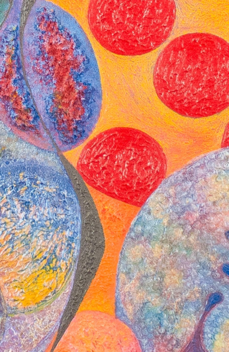 Hsin-Lin Chiao - "A Self-Portrait," Acrylic and Mixed Media on Canvas ...