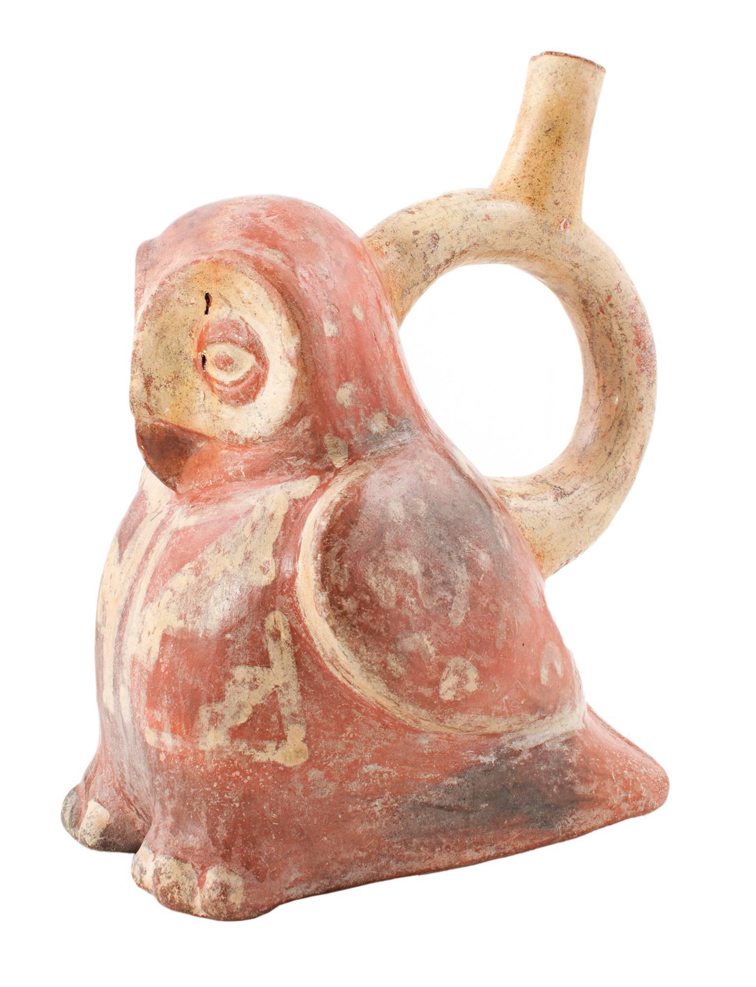 Moche Pottery Owl