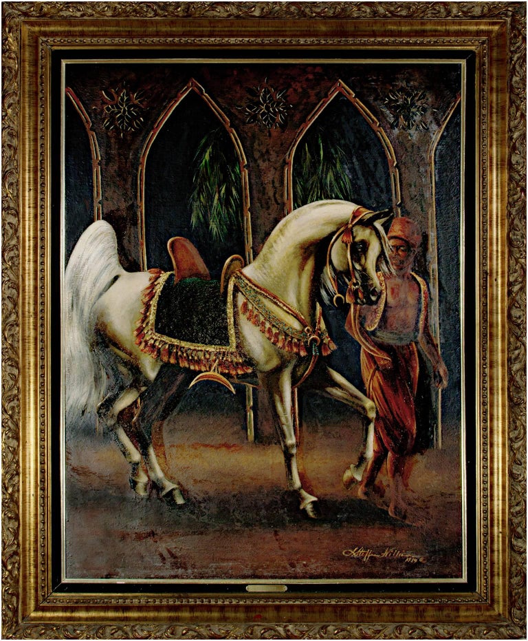 Linda Steffen Williams - "The Quest, " Original Oil Painting of a Horse ...