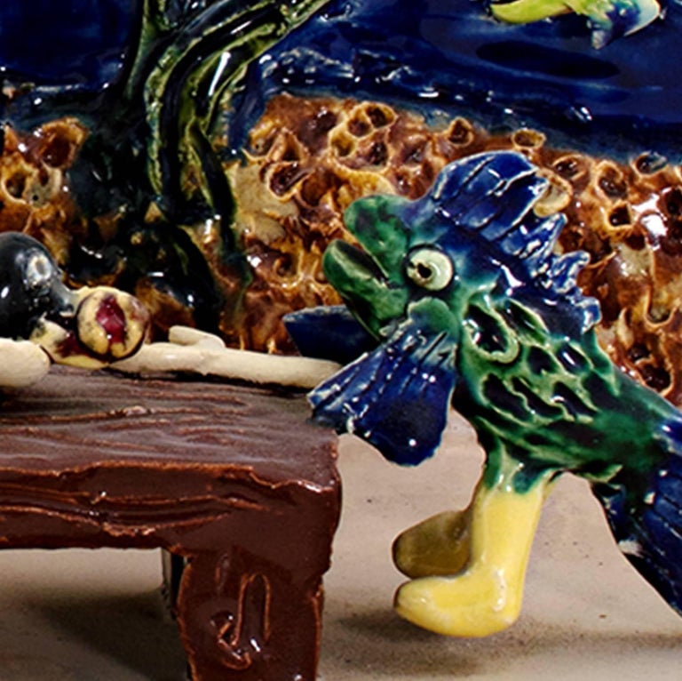 Bill Reid - "Undersea Living," Ceramic signed on Verso by Bill Reid For ...