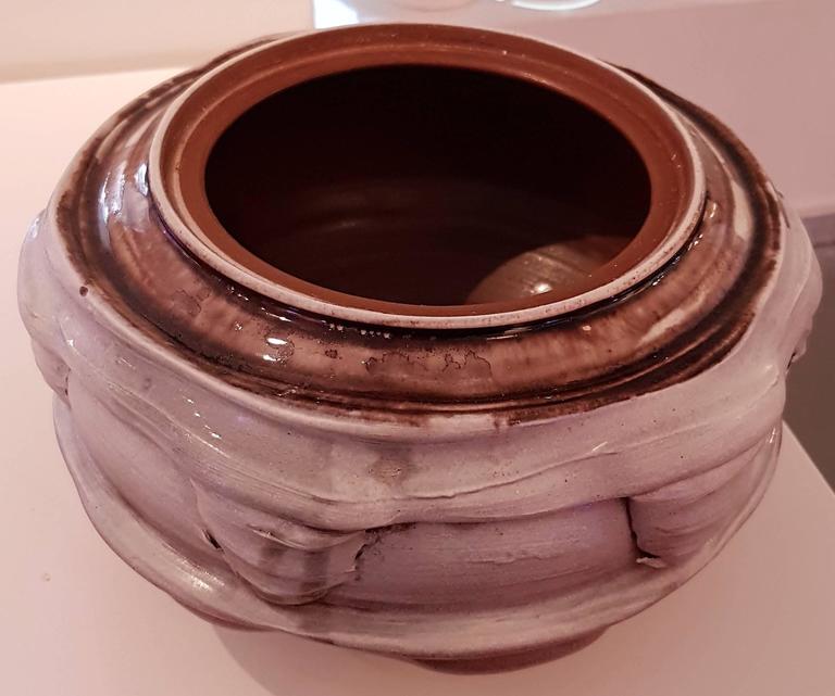 Mariko Brown Harkin - Monumental Covered Jar #2 For Sale at 1stDibs