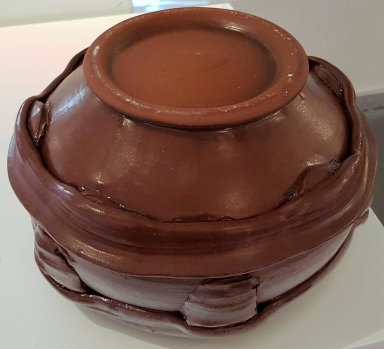 Mariko Brown Harkin - Monumental Covered Jar #2 For Sale at 1stDibs