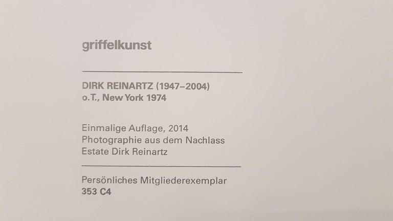 Dirk Reinartz - Without Title (New York) For Sale at 1stDibs