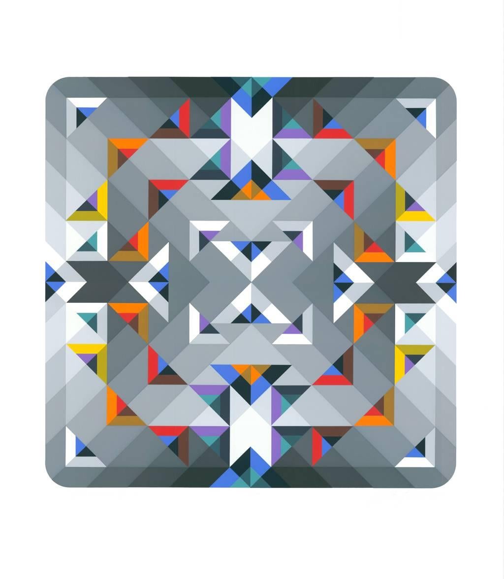 Marko Spalatin - Quantum VI (Abstract Geometric Composition) at 1stDibs