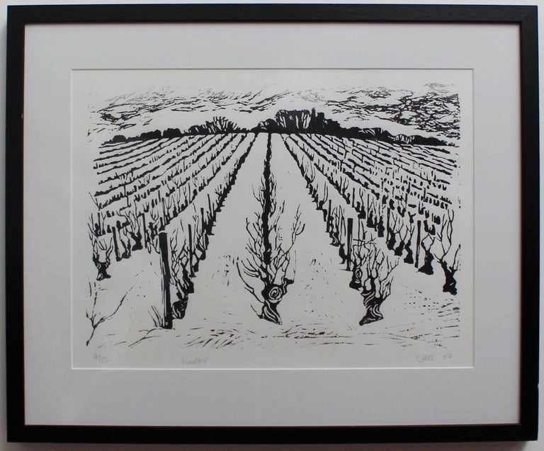 Jonquil Cook - Set of Four Burgundy Vineyard Seasonal Views at 1stDibs