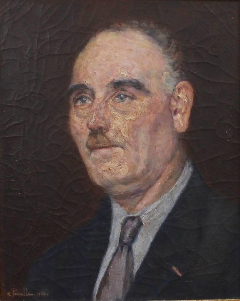 Ernest Marie Pernelle - Portrait of a Suited Man at 1stDibs