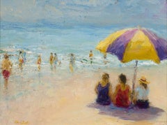 Mark Daly - Flags, Presidents Day, Fifth Avenue, Painting For Sale at ...