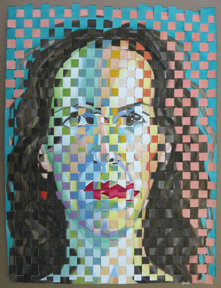 Patricia Fabricant - Woven Self Portrait For Sale at 1stDibs