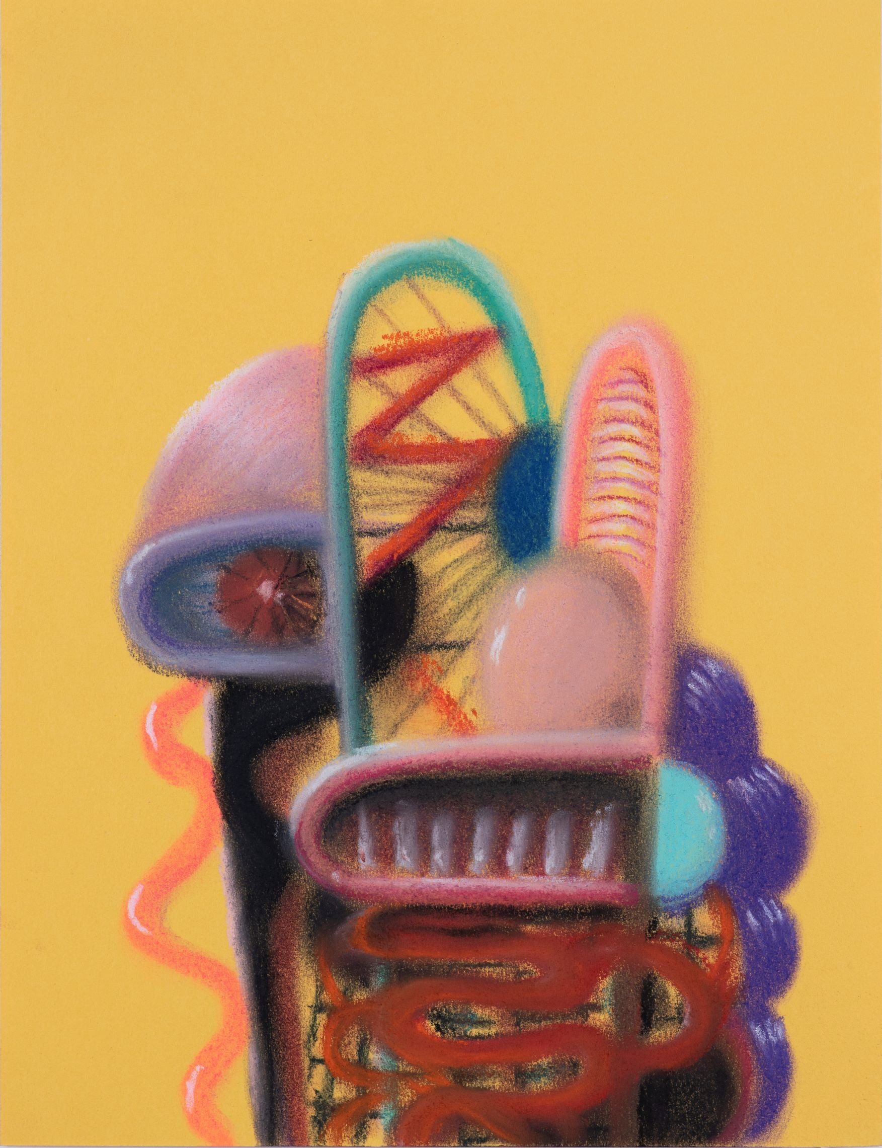 Ben Macala - South African Contemporary Art Ben Macala Drawing, Pastel ...