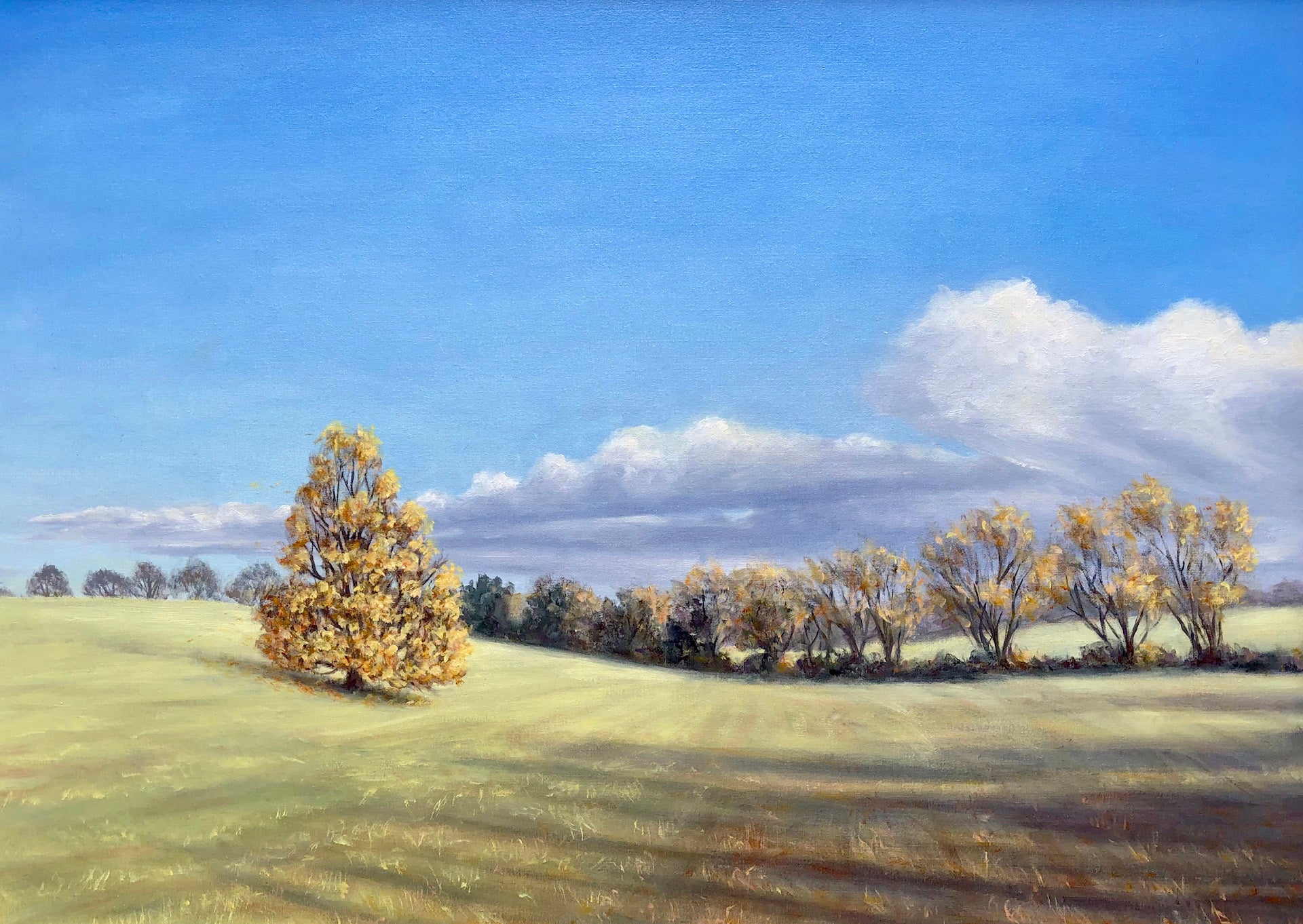 Marie Robinson - Marie Robinson, September Hills, Original Landscape ...