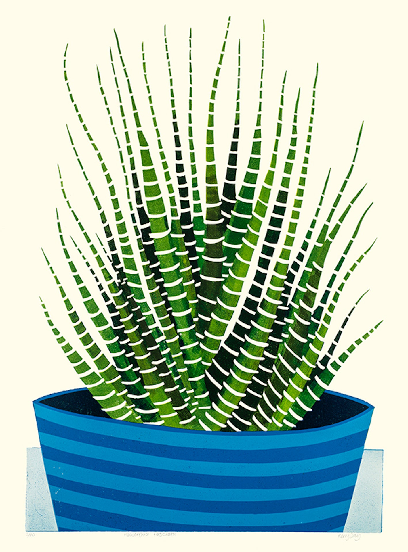 Kerry Day - Kerry Day, Swiss Cheese Plant, Limited Edition Print ...