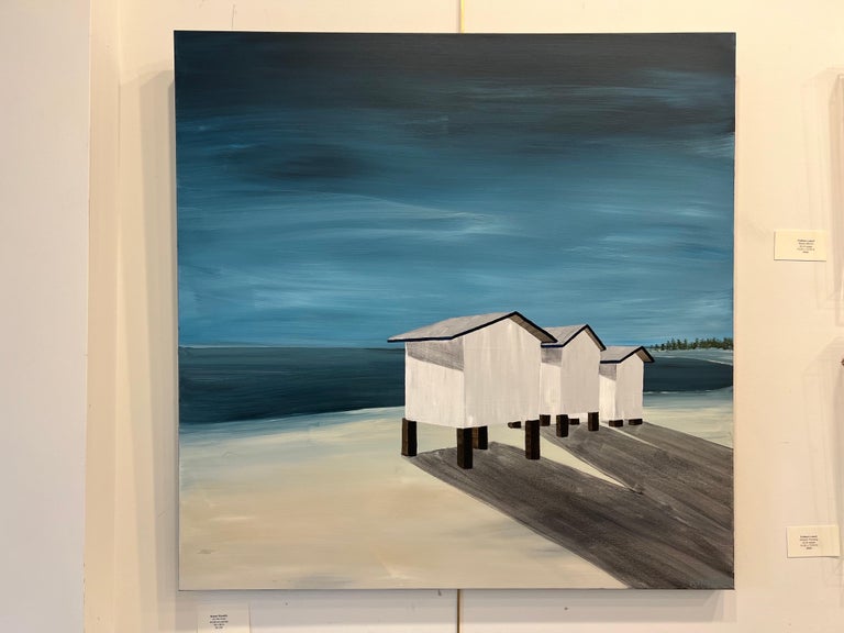 Susan Kinsella - On the Cove by Susan Kinsella, Square Beach Cabana ...