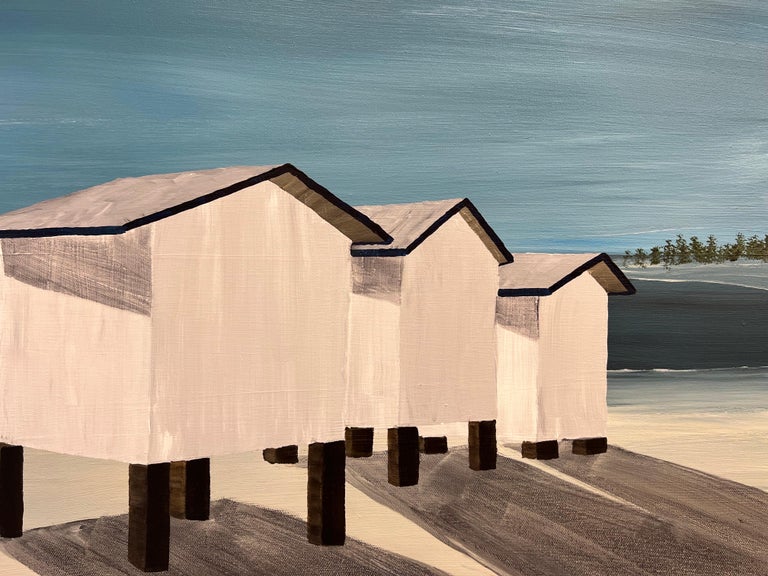 Susan Kinsella - On the Cove by Susan Kinsella, Square Beach Cabana ...