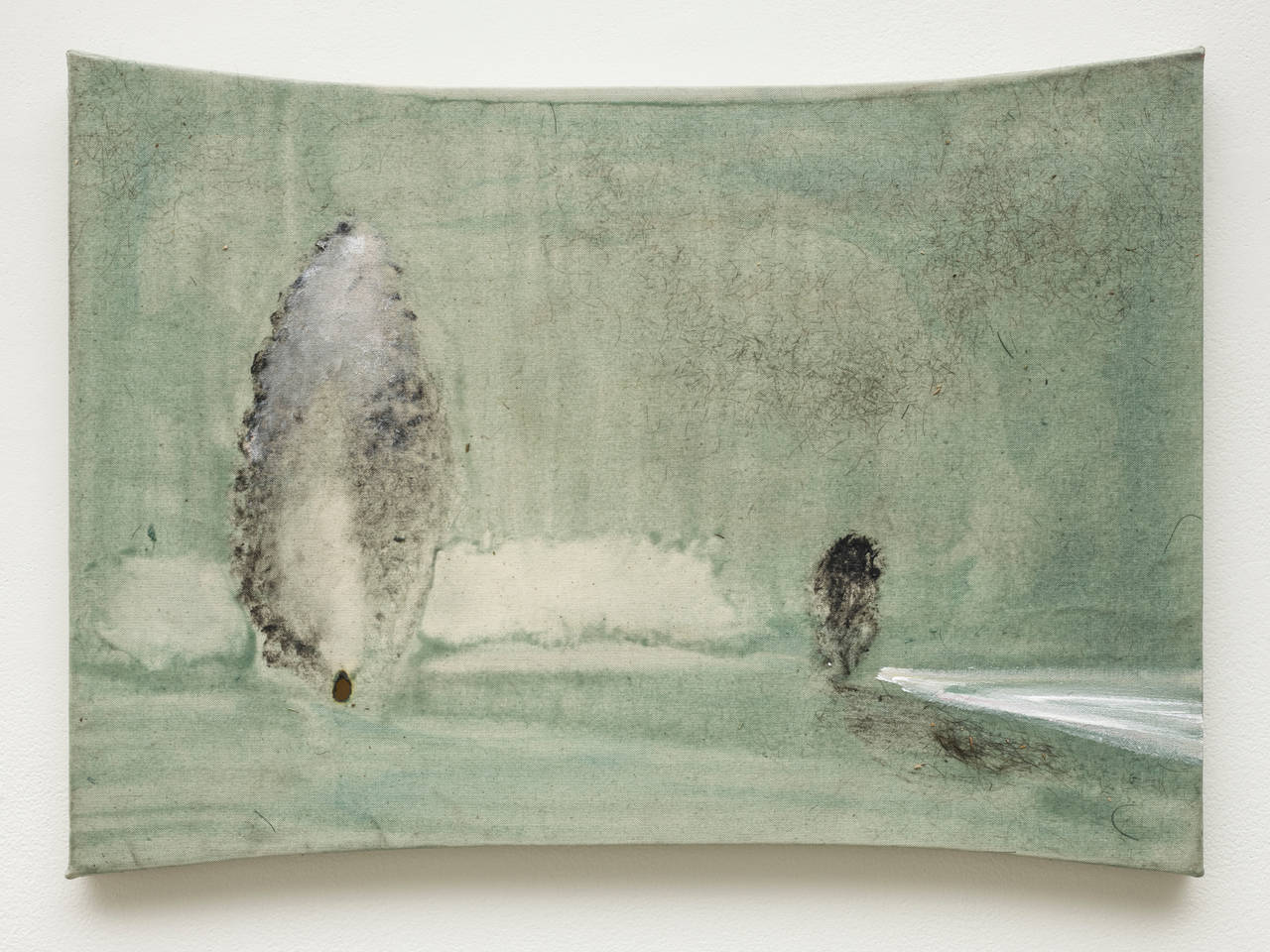 Merlin James - Two Trees and Water For Sale at 1stDibs