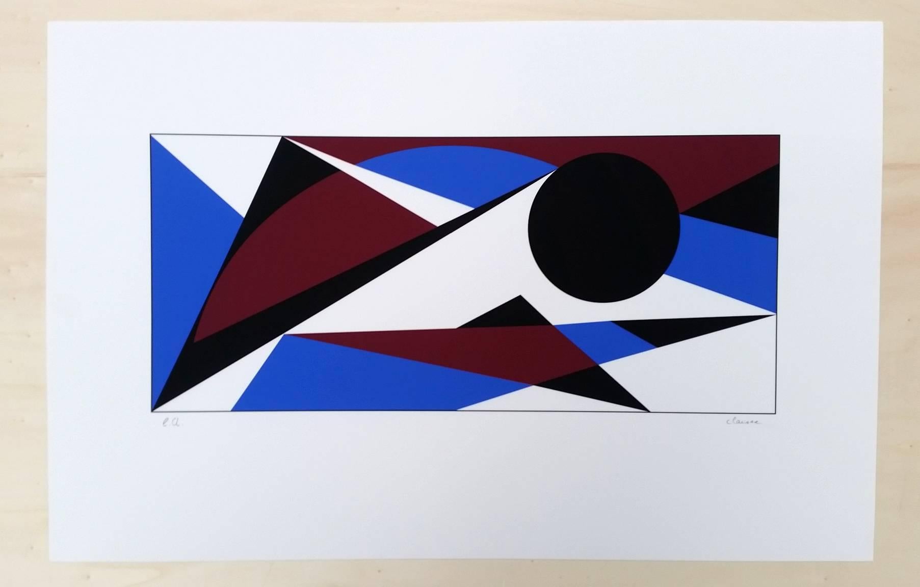 Geneviève Claisse - Hand-signed Composition Cinétique 12 by Geneviève ...