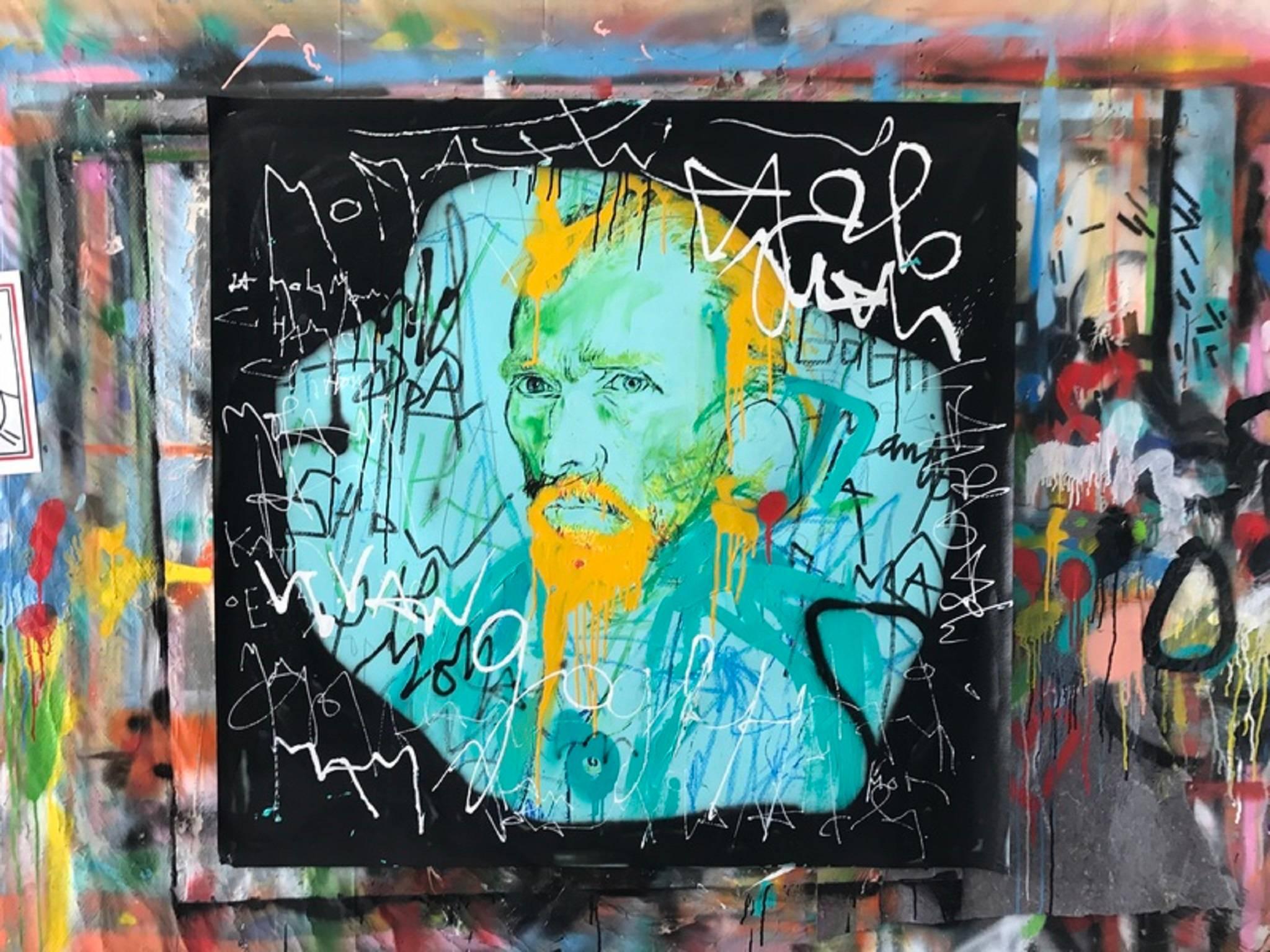 Kokian - Van Gogh Paranoia at 1stDibs | kokian, paranoia painting